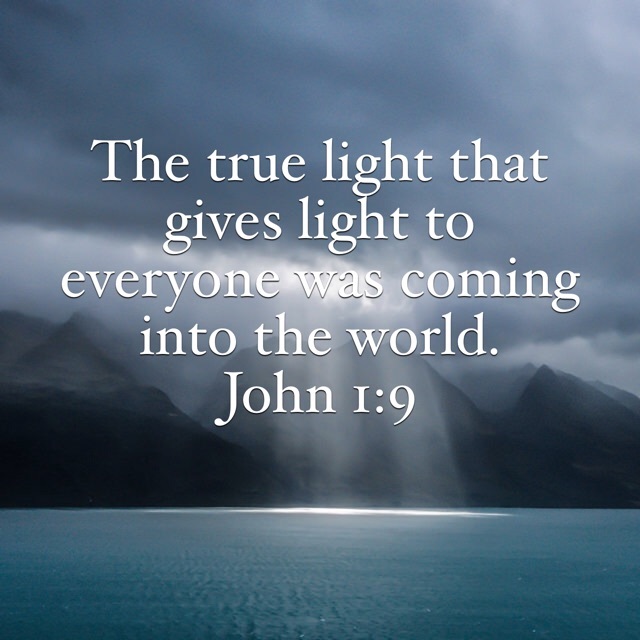 Verse Of The Day John 1 9 Kjv Highland Park Baptist Church Lenoir