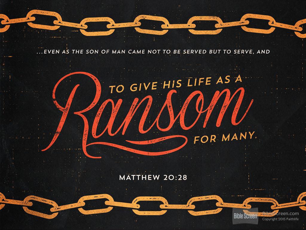 Verse Of The Day Matthew 20 28 KJV Highland Park Baptist Church Verse Of The Day Matthew 20 28 KJV Highland Park Baptist Church