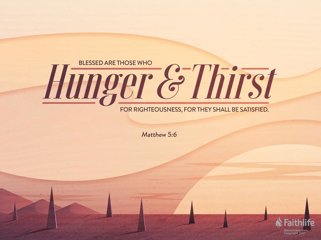 Matthew 5 6 Highland Park Baptist Church Lenoir City Tennessee