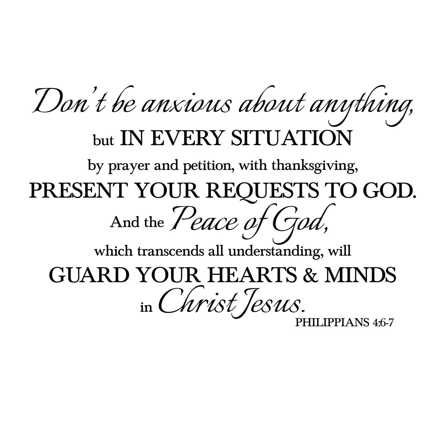 Verse Of The Day Philippians 4 6 Kjv Highland Park Baptist Church
