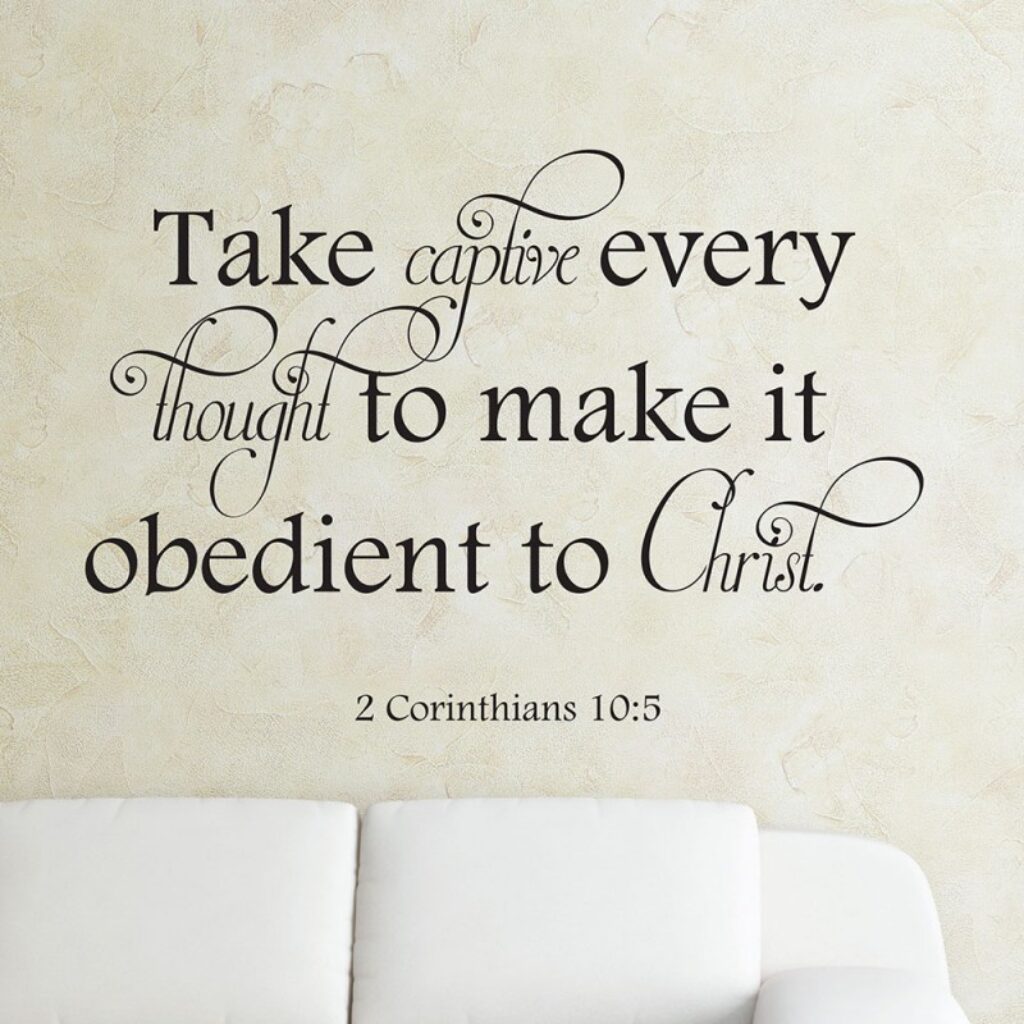 Verse Of The Day 2 Corinthians 10 5 Kjv Highland Park Baptist